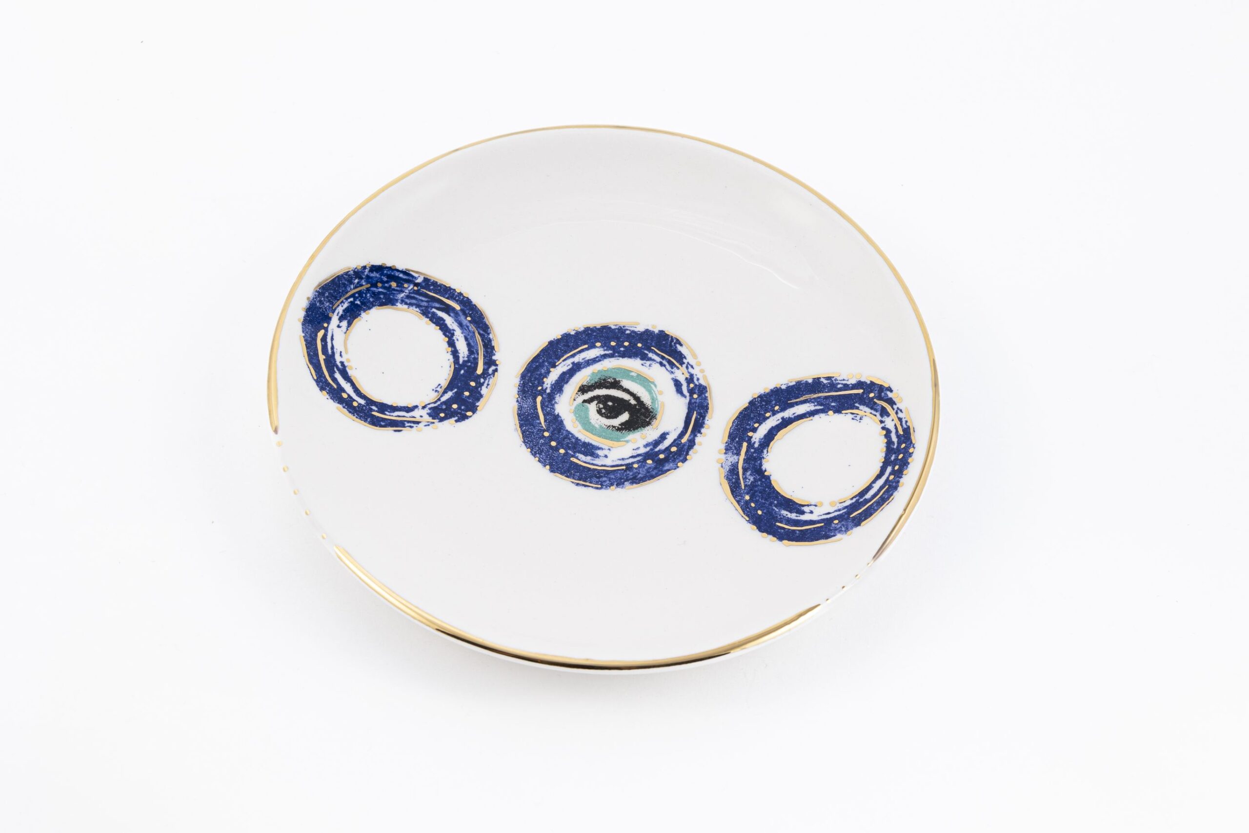 Ceramic Evil Eye Plate – Ehtifalat